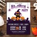 Kids Halloween Party Invitation, Custom Halloween Party Digital ...