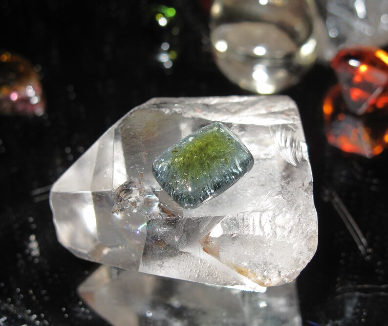 Bicolor Tourmaline, 6.06 Ct, Natural Chatoyancy Effect - Etsy