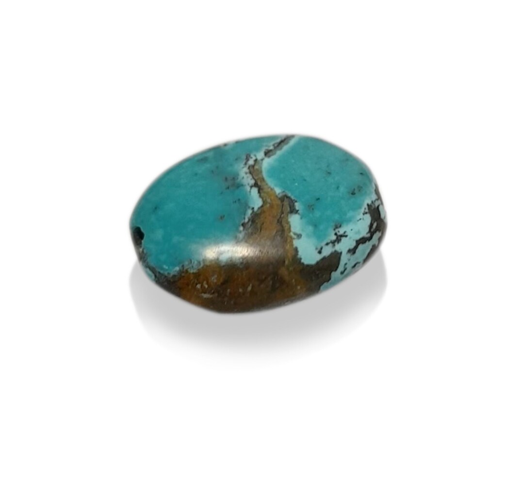 Old Tibetan Turquoise Bead 15 Ct, Natural Old Himalayan Origin ...