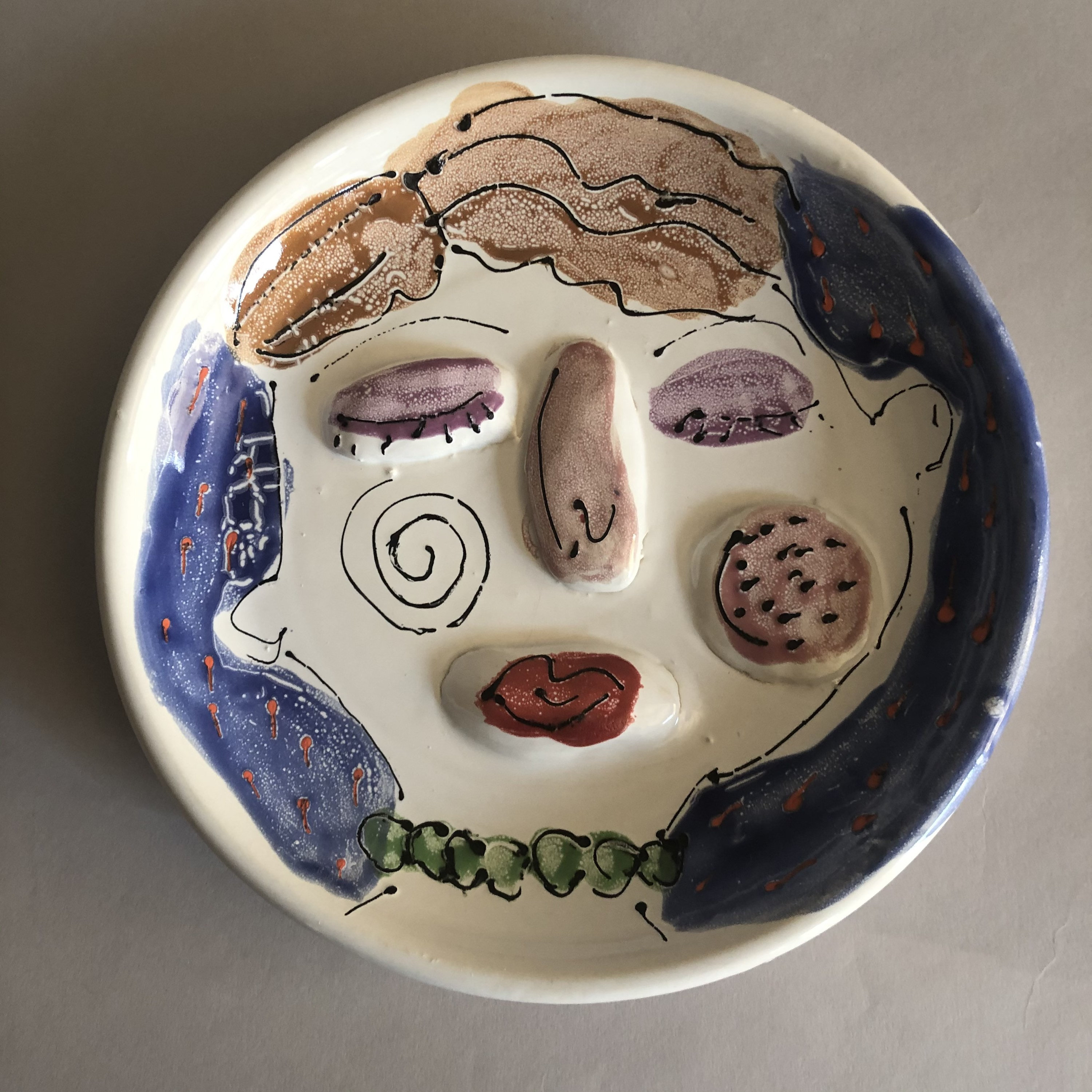 9 Spiral Cheek Plate - Etsy