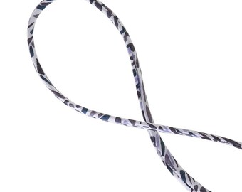 Blue trim bracelet Sky blue ribbon bracelet with gold and | Etsy