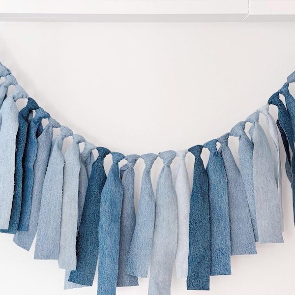 Denim Party Decor - Etsy