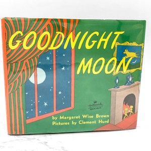 Goodnight Moon by Margaret Wise Brown & Clement Hurd HARDCOVER RE-ISSUE 1982 harper Collins ...
