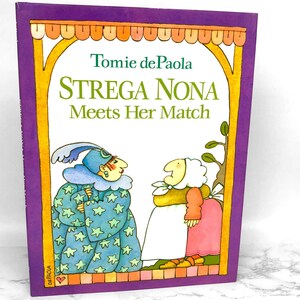 Strega Nona Meets Her Match by Tomie Depaola [FIRST EDITION] 1993 • 1st ...