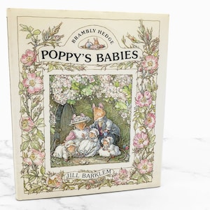 Brambly Hedge #8: Poppy's Babies by Jill Barklem [U.S. FIRST EDITION ...
