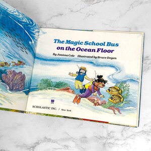 The Magic School Bus on the Ocean Floor by Joanna Cole [FIRST EDITION ...