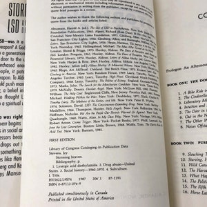 Storming Heaven: LSD and the American Dream by Jay Stevens [FIRST ...