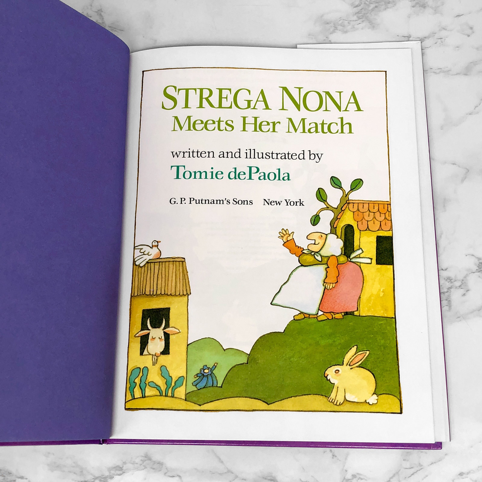 Strega Nona Meets Her Match by Tomie Depaola FIRST EDITION - Etsy