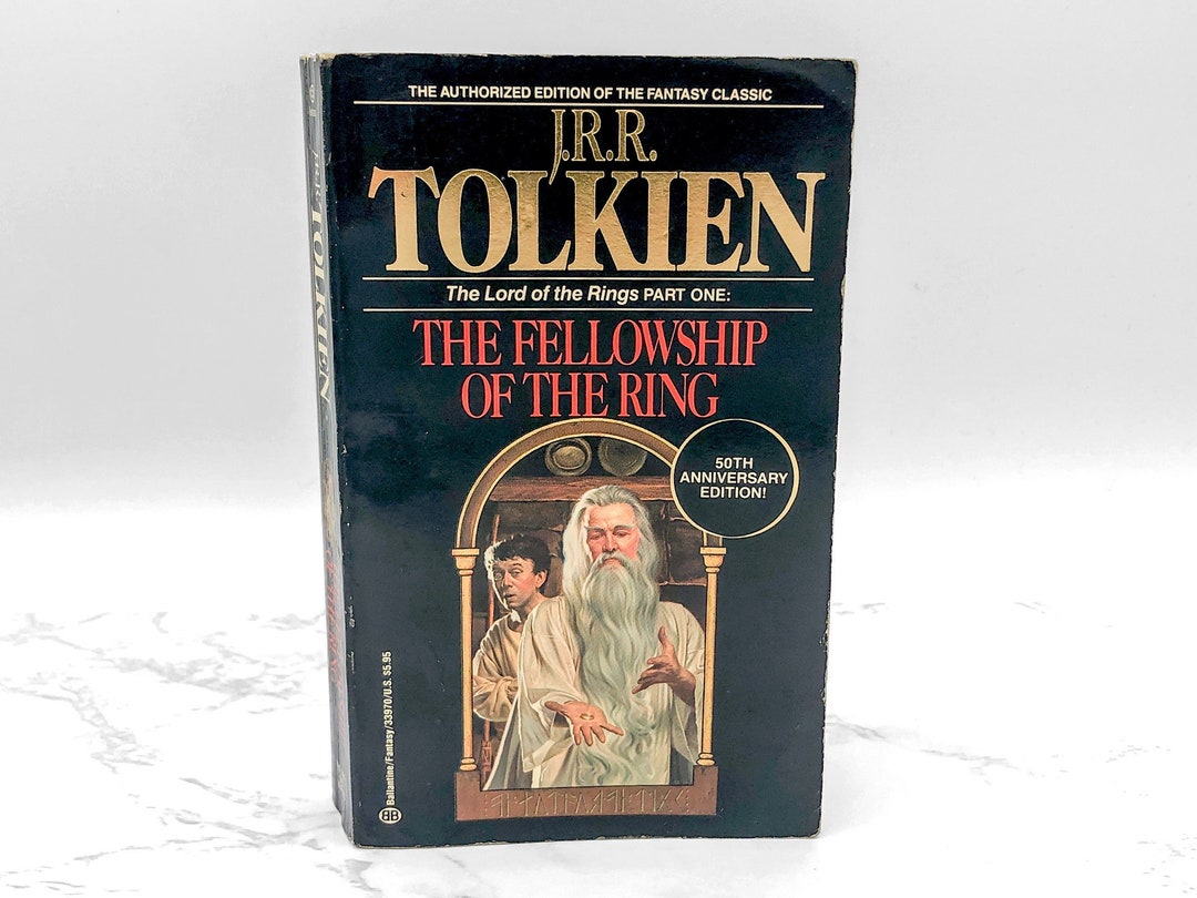The Fellowship of the Ring by J.R.R. Tolkien 1991 PAPERBACK - Etsy