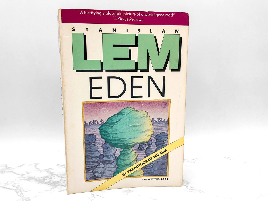 Eden by Stanisław Lem FIRST EDITION PAPERBACK 1989 1st U.S. Printing ...