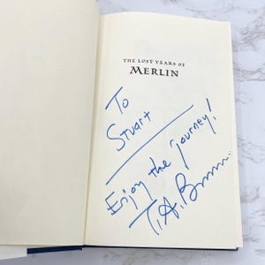 SIGNED! the Lost Years of Merlin by T.A Barron [FIRST EDITION] 1996 ...