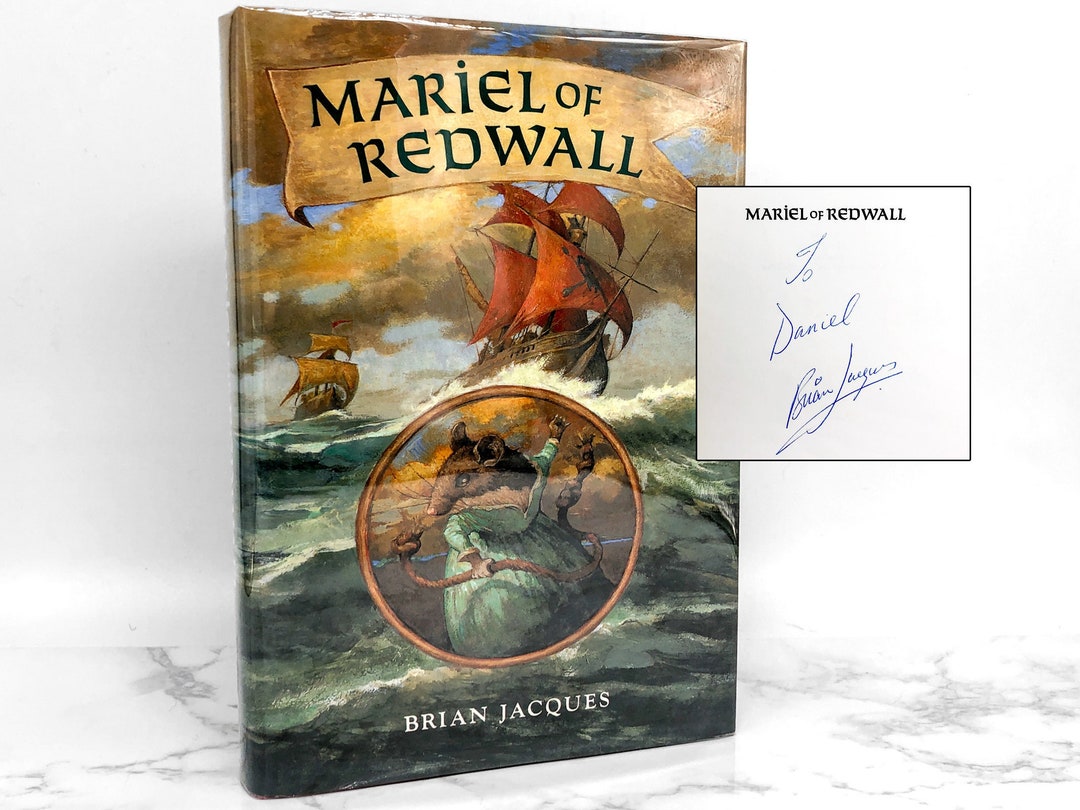 SIGNED! Mariel of Redwall by Brian Jacques [FIRST EDITION] 1992 // 7th ...