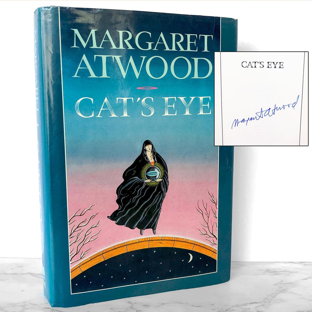 SIGNED! Cat's Eye by Margaret Atwood [canadian FIRST EDITION] // True ...