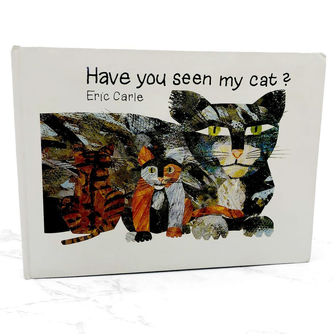 Have You Seen My Cat? by Eric Carle [VINTAGE HARDCOVER] 1987 • picture ...