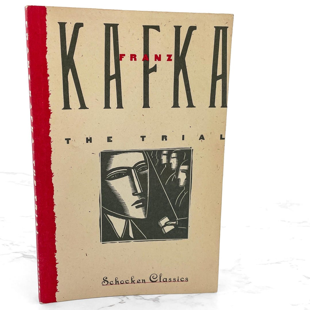 The Trial by Franz Kafka [DEFINITIVE EDITION PAPERBACK] 1988 • schocken ...