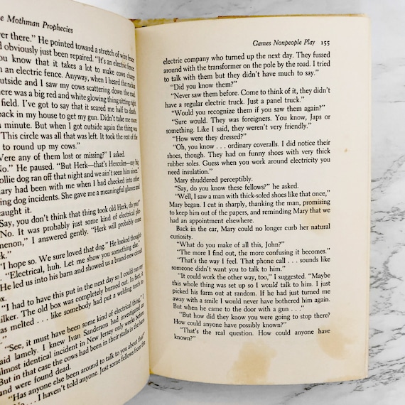 The Mothman Prophecies Book