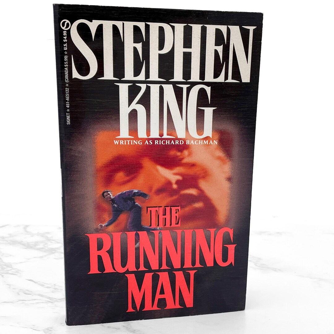 The Running Man by Stephen King 1990 PAPERBACK Signet 15th Print ...