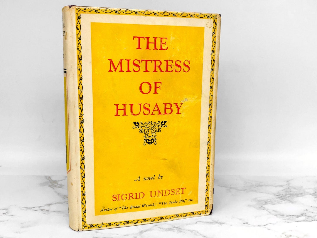 The Mistress of Husaby by Sigrid Undset [FIRST EDITION] 1928 • Antique ...