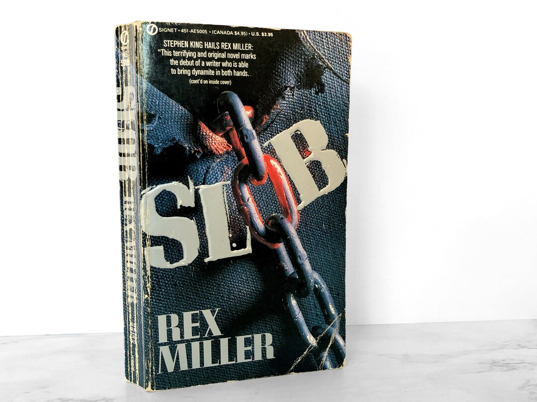 SLOB by Rex Miller FIRST EDITION 1987 // First Printing // Signet ...