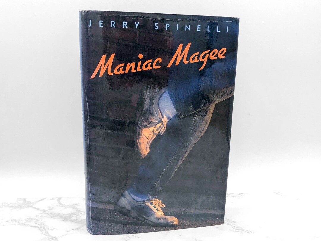 Maniac Magee by Jerry Spinelli [FIRST EDITION] 1990 • Little Brown ...