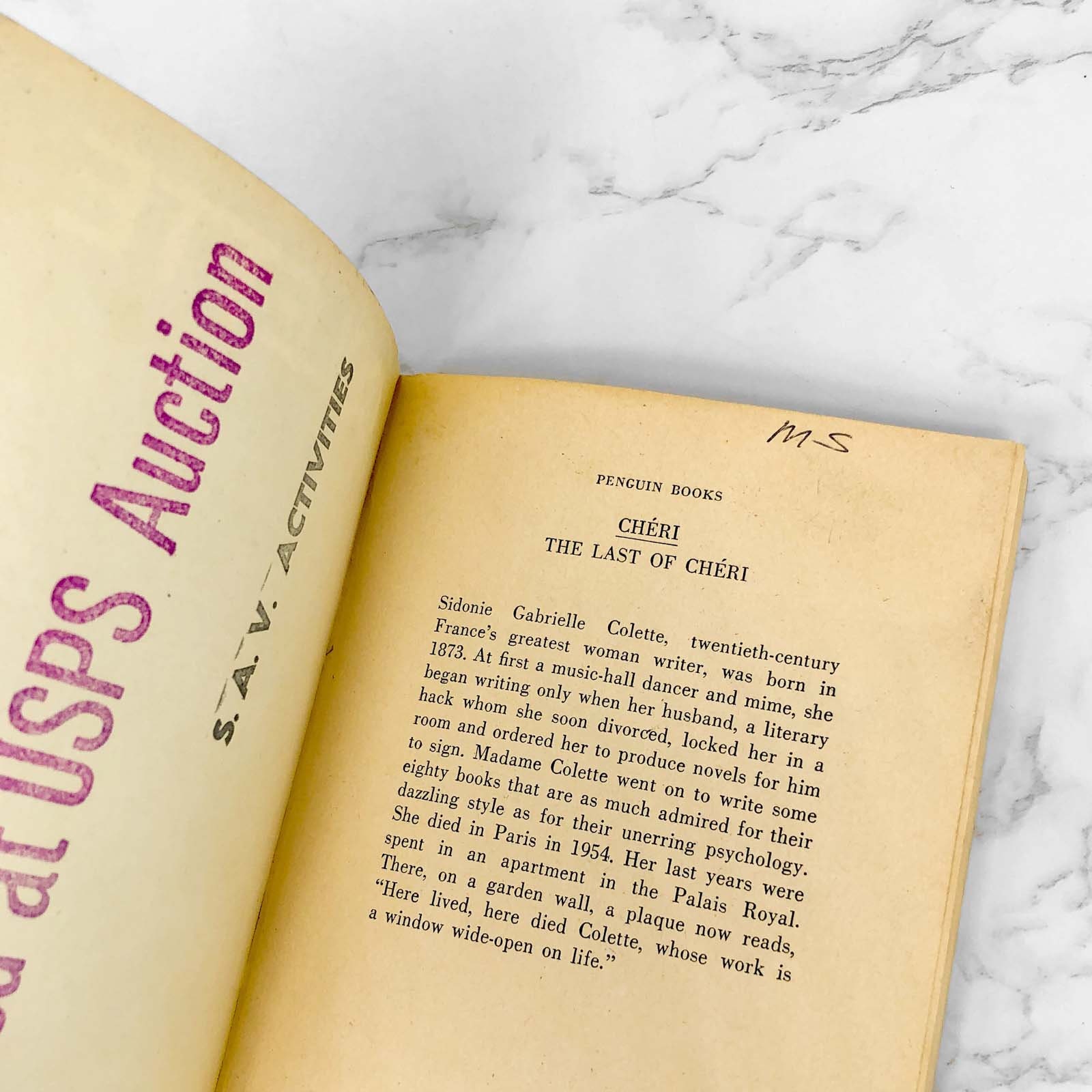 Chéri and the Last of Chéri by Colette [1974 U.K. PAPERBACK] • Penguin ...