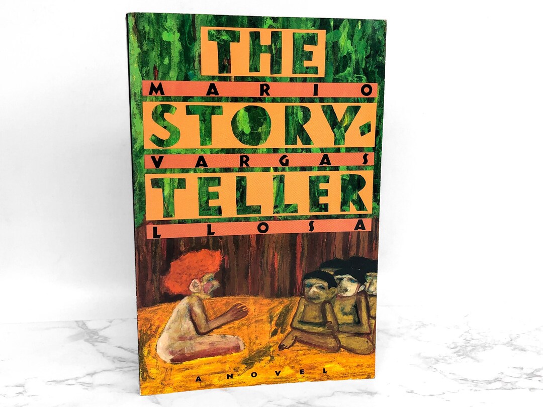 The Storyteller by Mario Vargas Llosa [1989 TRADE PAPERBACK] • farrar ...