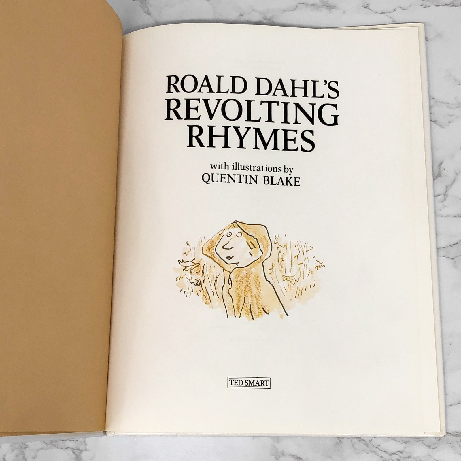 Revolting Rhymes by Roald Dahl [U.K. HARDCOVER RE-PRINT] 1998 // Ted ...