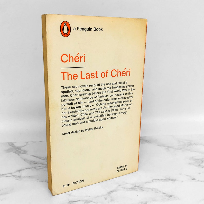 Chéri and the Last of Chéri by Colette [1974 U.K. PAPERBACK] • Penguin ...