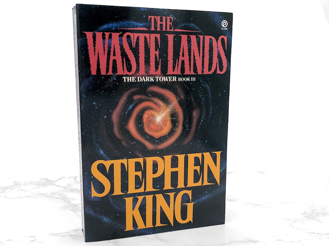The Dark Tower 3: the Waste Lands by Stephen King FIRST TRADE EDITION Plume illustrated Trade ...