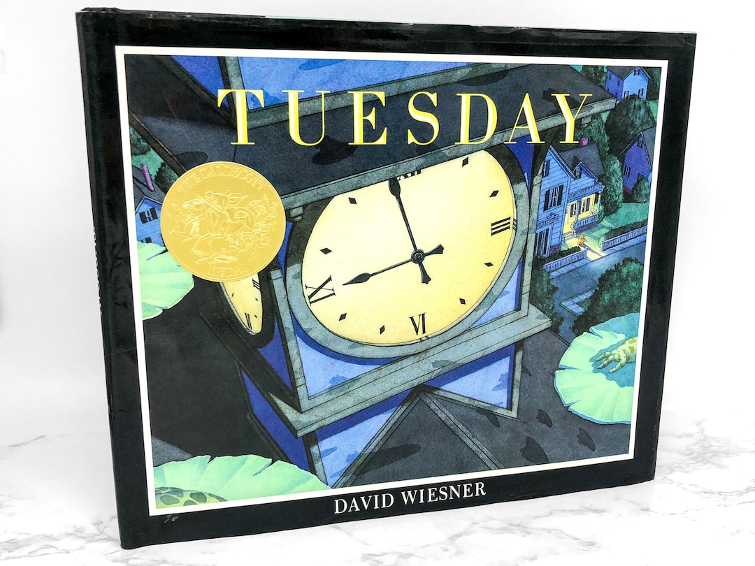 Tuesday by David Wiesner FIRST EDITION 1991 Hardcover Clarion Books ...