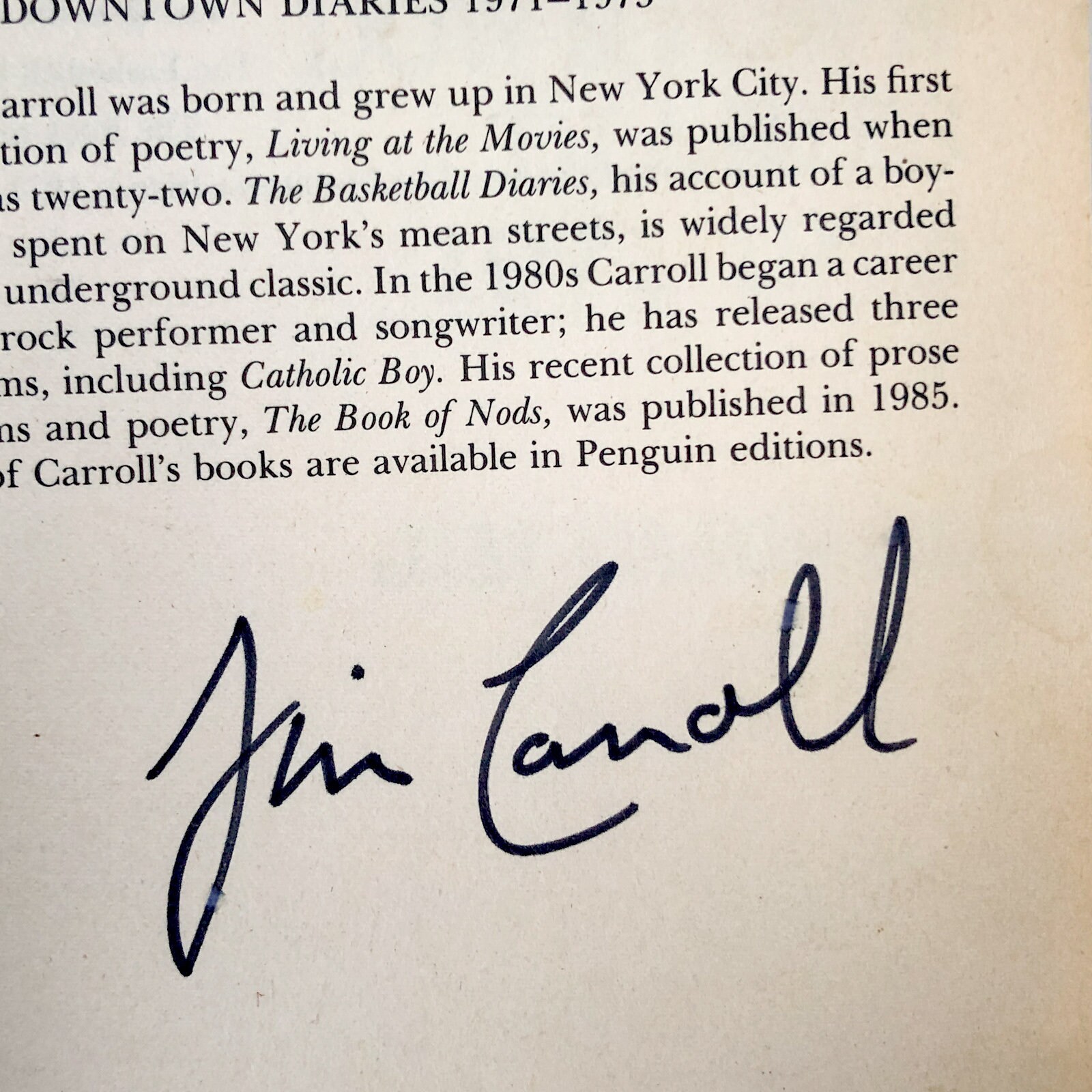 SIGNED Forced Entries: The Downtown Diaries 1971-1973 by Jim | Etsy