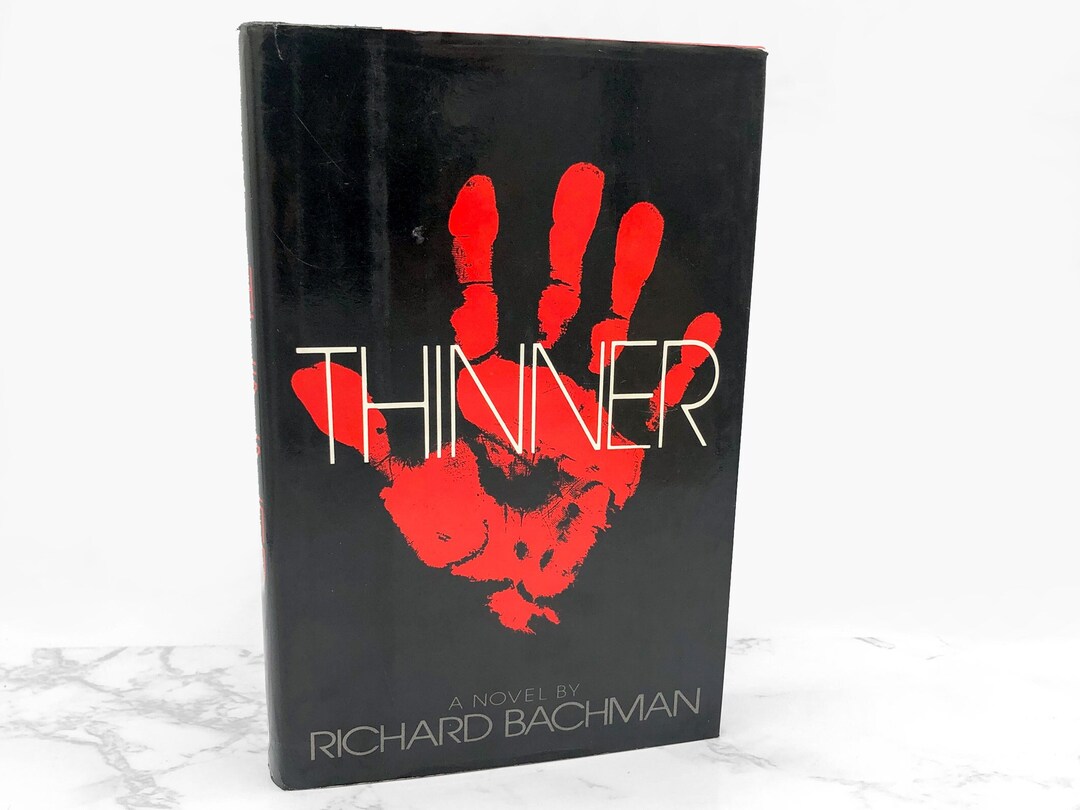 1st THINNER by Richard Bachman Aka Stephen King FIRST EDITION 1984 true ...
