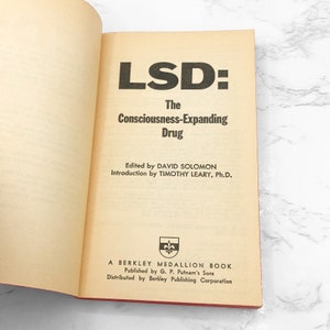 LSD: the Consciousness-expanding Drug by David Solomon & Timothy Leary ...