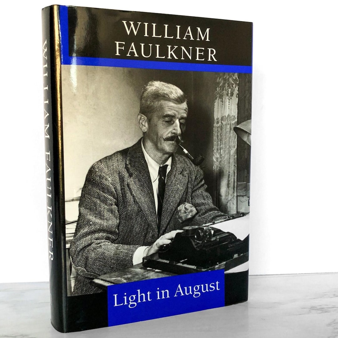 Light in August by William Faulkner [HARDCOVER RE-ISSUE] 1997 • Book of ...