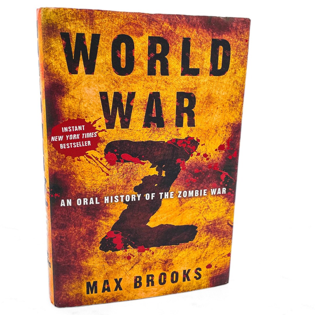 World War Z by Max Brooks [FIRST EDITION] 2006 • 5th Printing • Crown ...