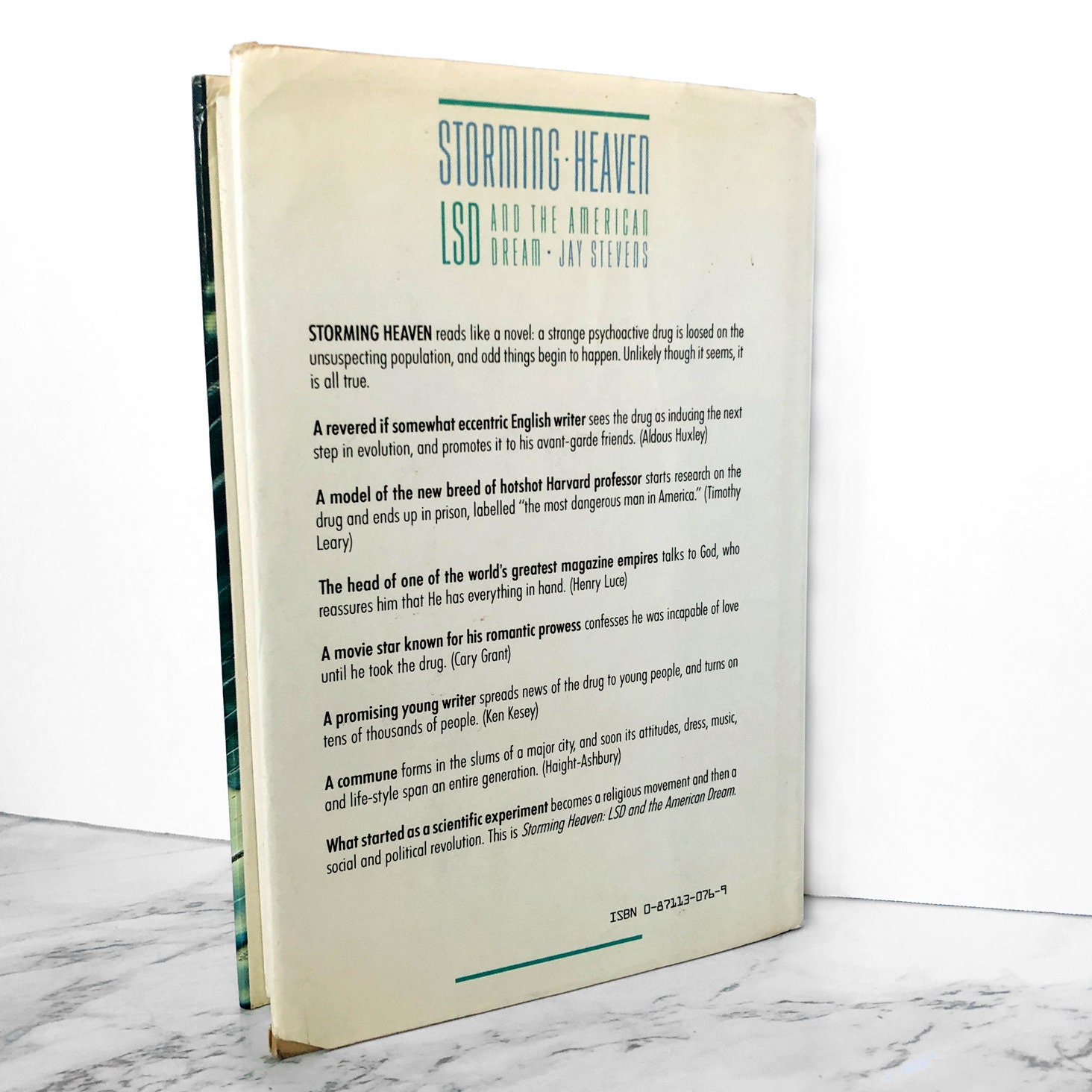 Storming Heaven: LSD and the American Dream by Jay Stevens | Etsy