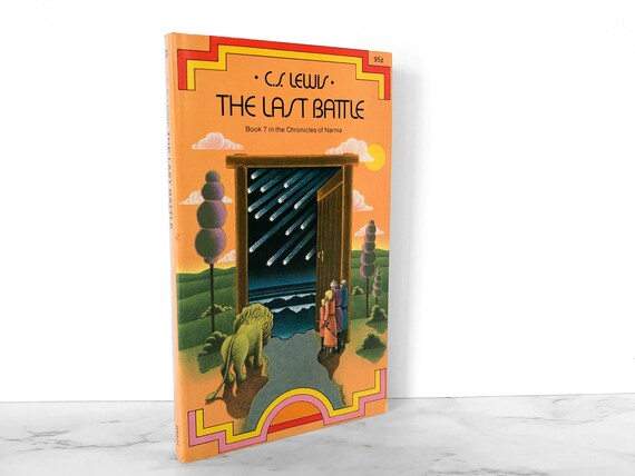 The Last Battle by C.S. Lewis 1971 PAPERBACK Chronicles of | Etsy