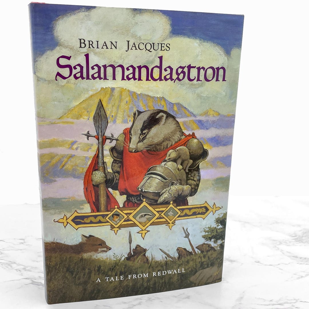Salamandastron by Brian Jacques [U.S. FIRST EDITION] 1993 • Hardcover ...