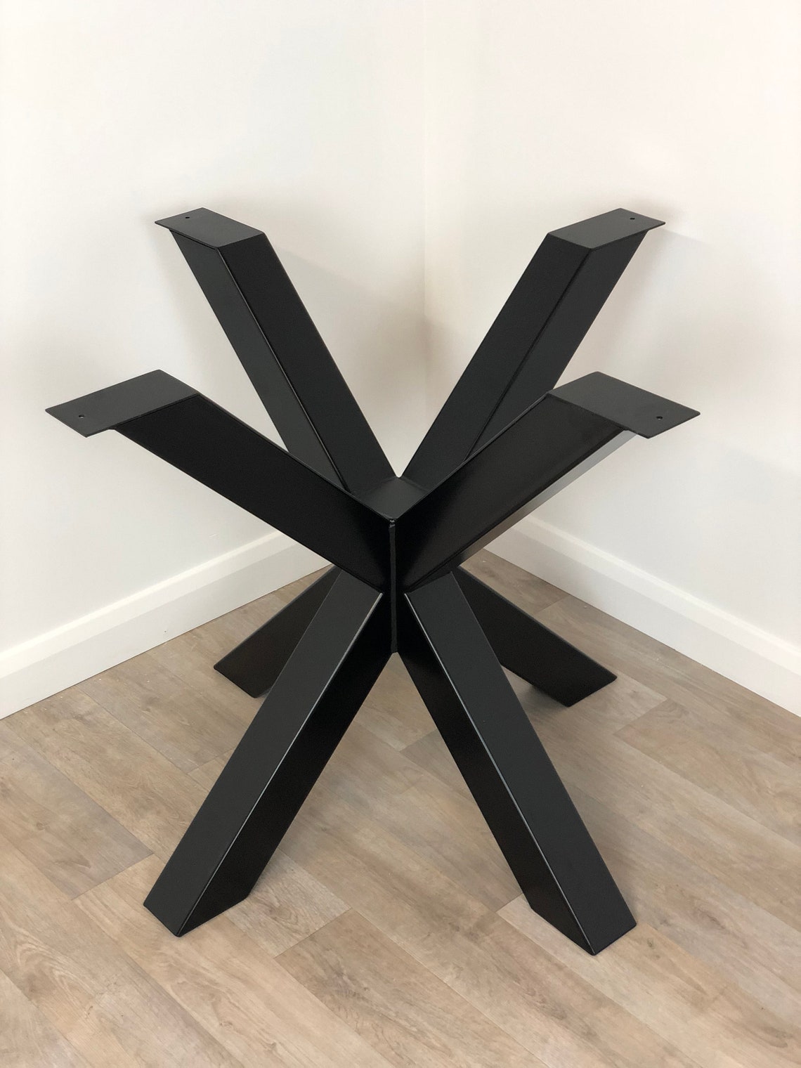 UK Handmade Prism spider Table Base ANY COLOUR | Etsy