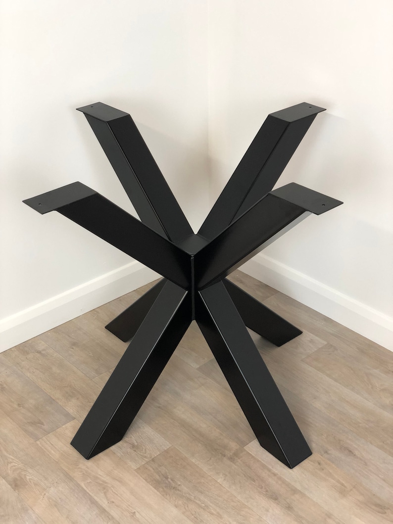 UK Handmade Prism spider Table Base ANY COLOUR - Etsy UK