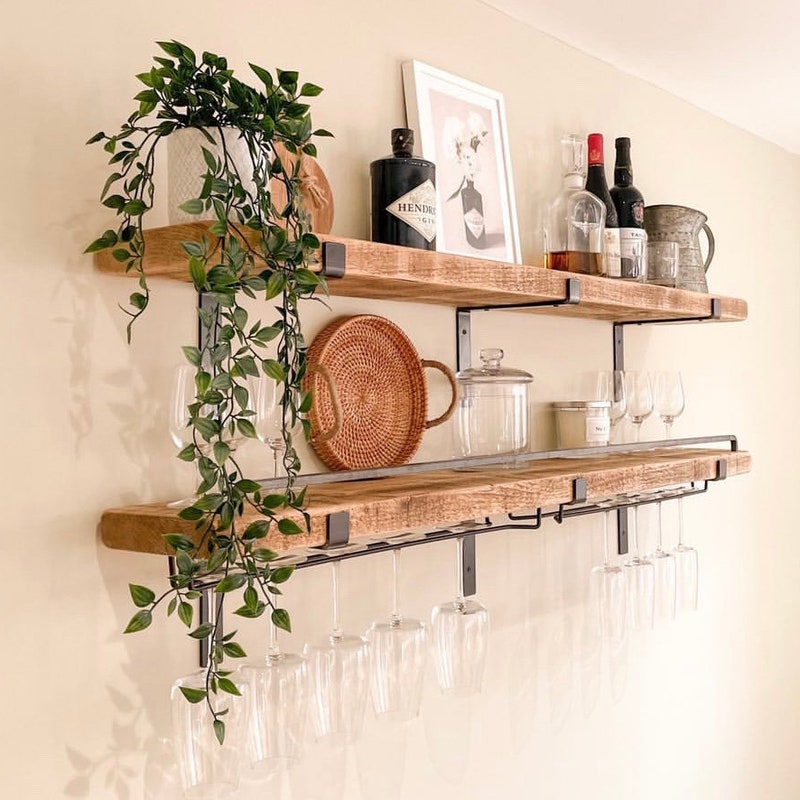 Bar Shelving Rack - Etsy UK
