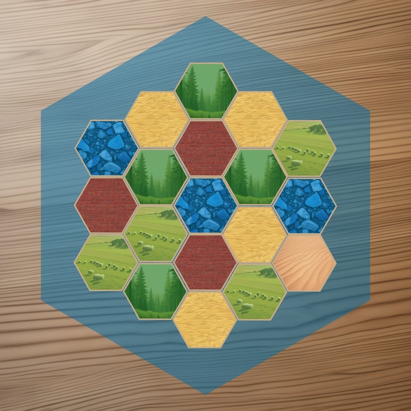 Catan Board Tiles - Etsy