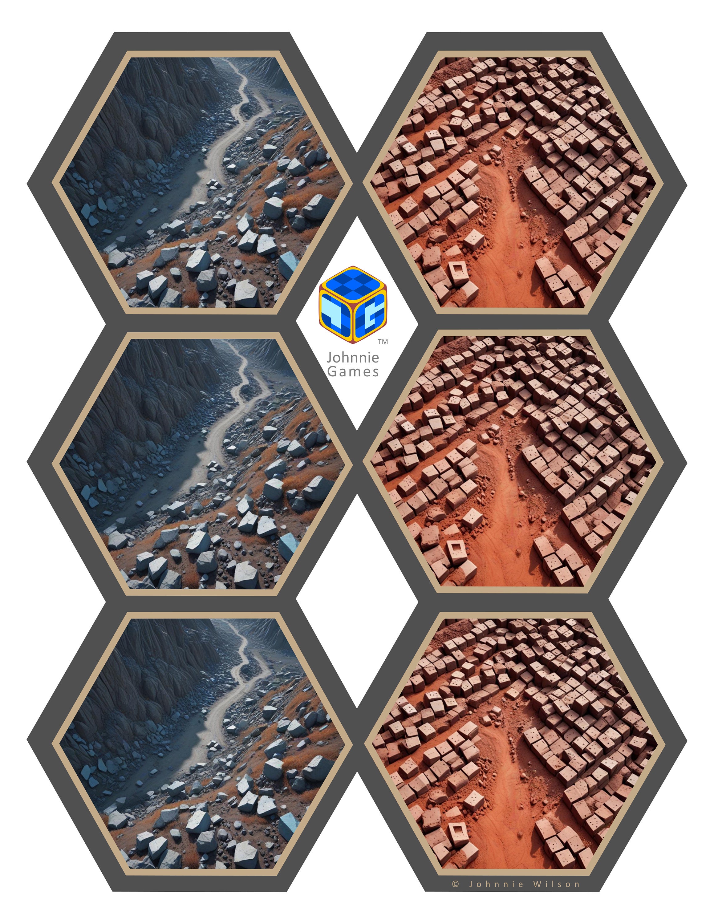 Custom Catan Catan World Tiles Printable Tiles for Your Gameplay - Etsy