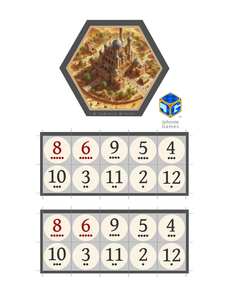 Medieval Custom Catan Tiles - Etsy