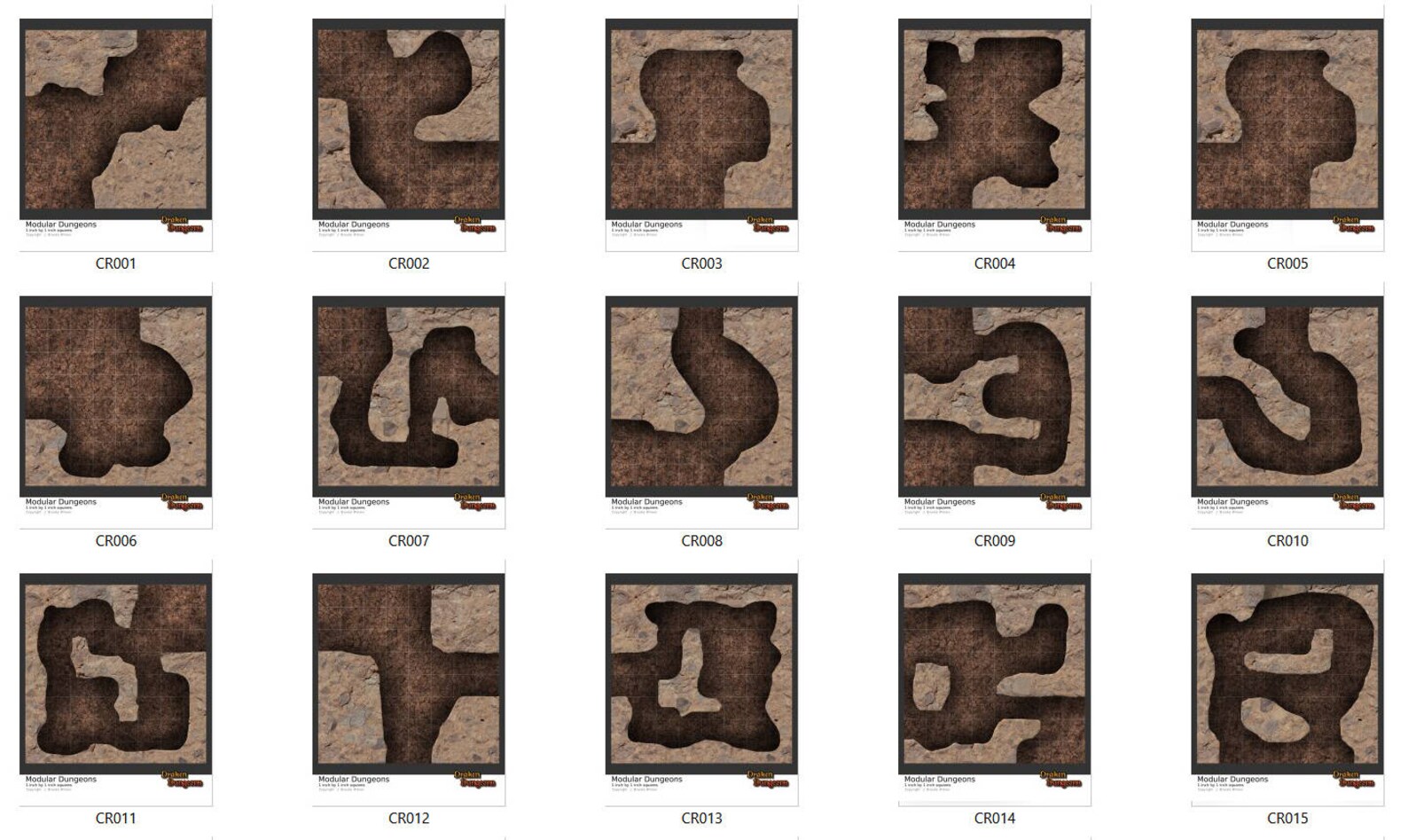 Draken Dungeons Cave Tiles 917 - Etsy