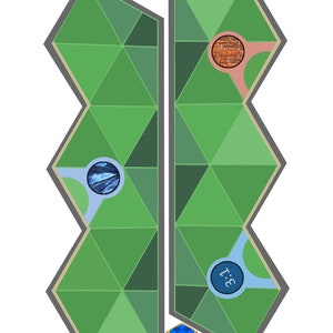 Dark Green Custom Catan Border - Etsy