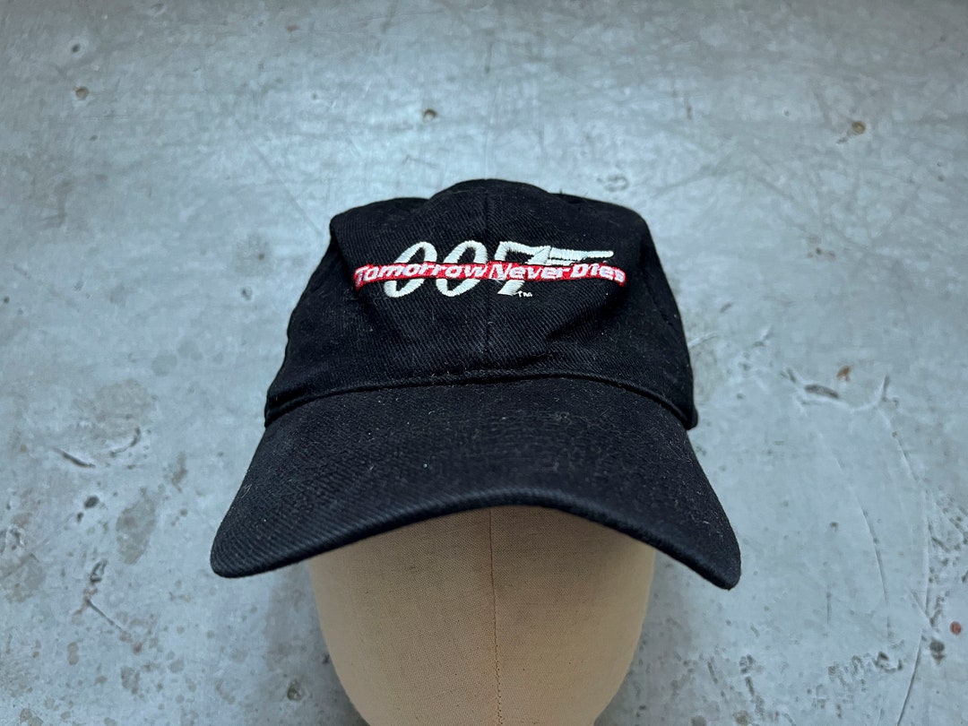 Agent 007 Hat, Vintage 90s Tomorrow Never Dies, 1997 James Bond Movie ...
