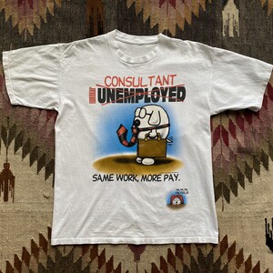 Vintage Dilbert T-shirt, 90s United Feature Syndicate Consultant ...