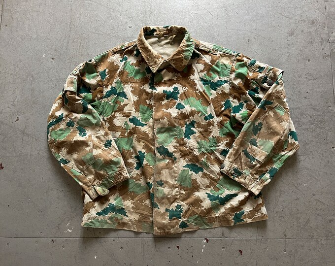 50s 60s Vintage East Germany German Army NVA Kartoffelmuster ...