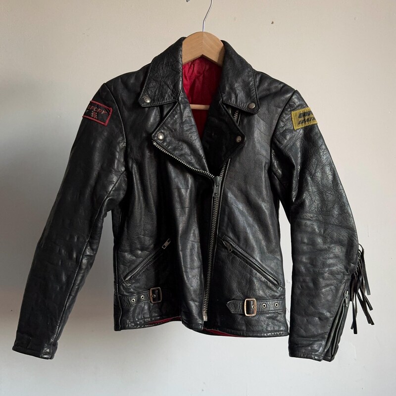 Lewis Leather Jacket - Etsy UK